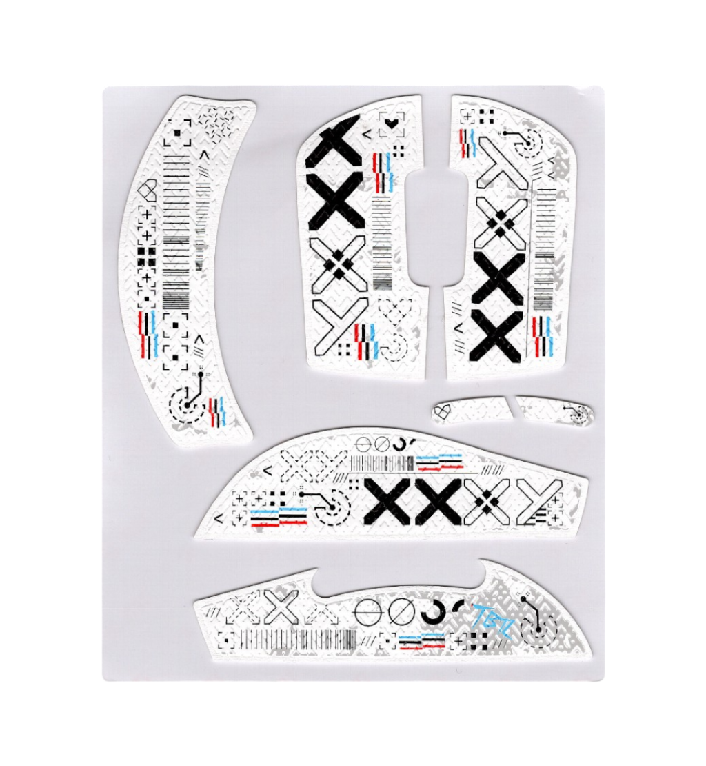 Buy BT.L v3 YHG White Flatten Edge Mouse Grip - Logitech G Pro X / GPX2 ...