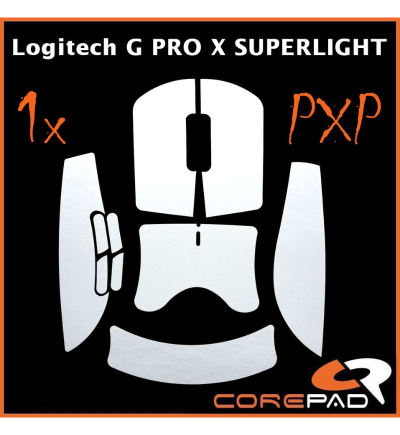 Buy Corepad PXP Mouse Grip - Logitech G Pro X / GPX2 Superlight - White ...