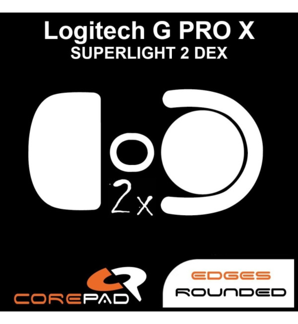Buy Corepad Skatez PRO - Logitech G Pro X Superlight 2 DEX UK - CSP3180 ...