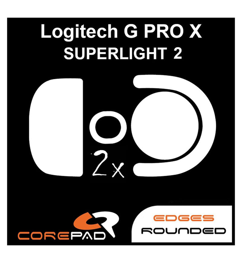 Buy Corepad Skatez PRO UK - Logitech G Pro X Superlight 2 (Set of 2 ...