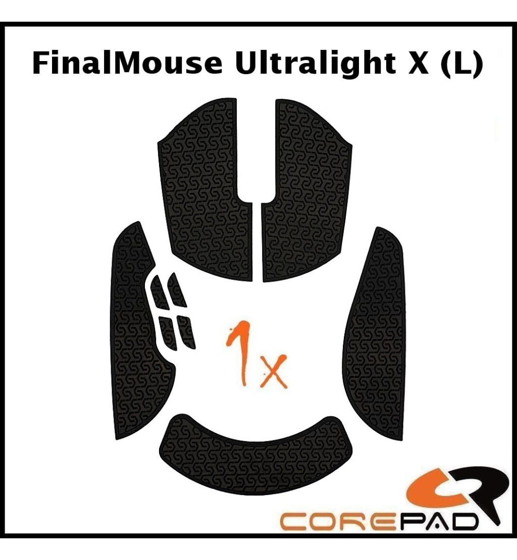 Buy Corepad Soft Mouse Grip - FinalMouse Ultralight X Tiger Large ...