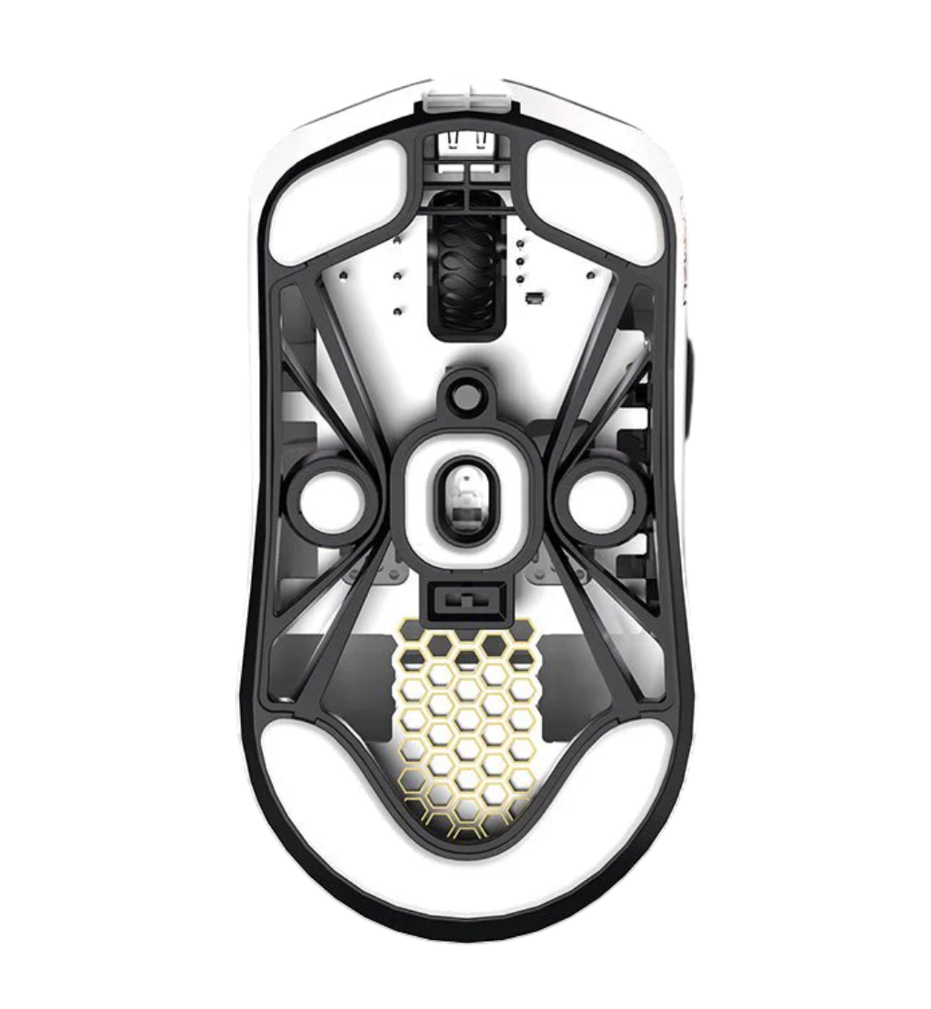 Buy Lamzu MAYA X 8K 47g Wireless Gaming Mouse - White UK - LAMZU-MAYA-X ...