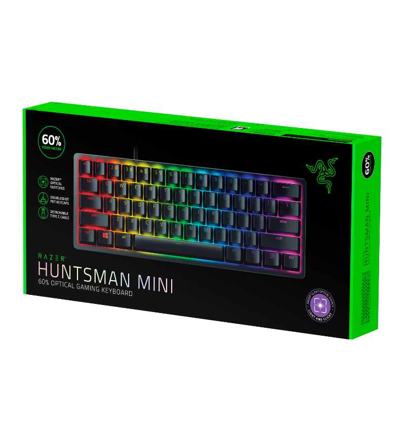 Buy Razer Huntsman Mini 60% Keyboard UK - Red Switches - RZ03-03391800 ...