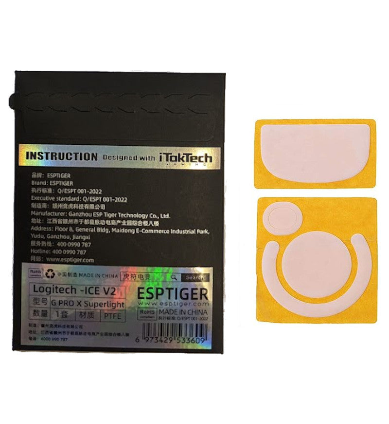 Buy Tiger Gaming ICE Logitech G Pro X Superlight UK Mouse Skates - TIG ...