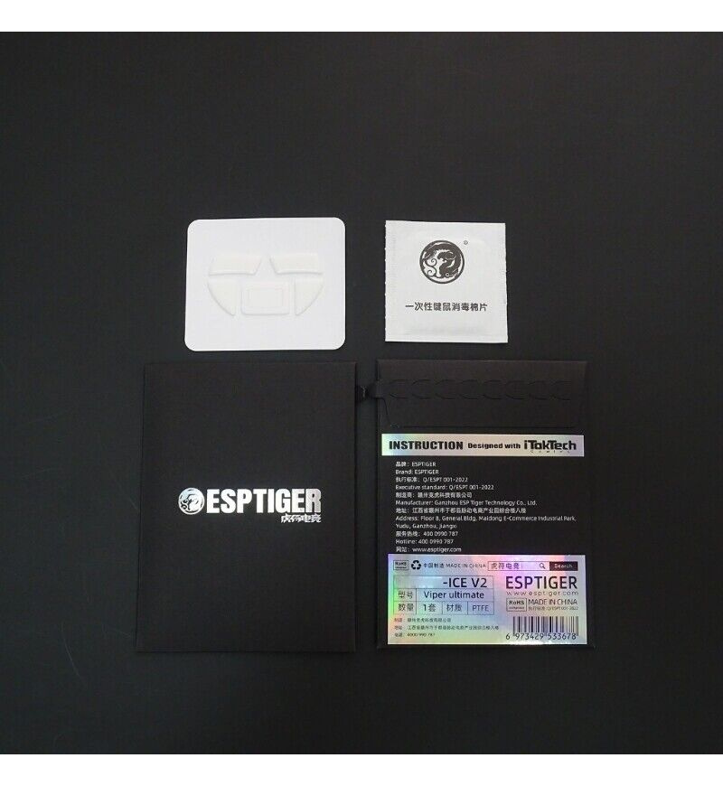 Buy Tiger Gaming ICE Mouse Feet (Skates) V2 - Razer Viper Ultimate - UK ...