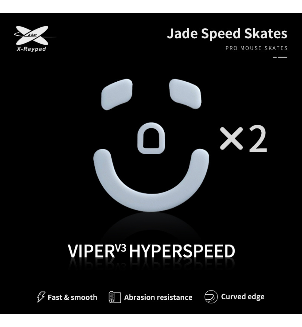 Buy X-Raypad Jade Pure Speed Mouse Feet (Skates) - Razer Viper V3 ...