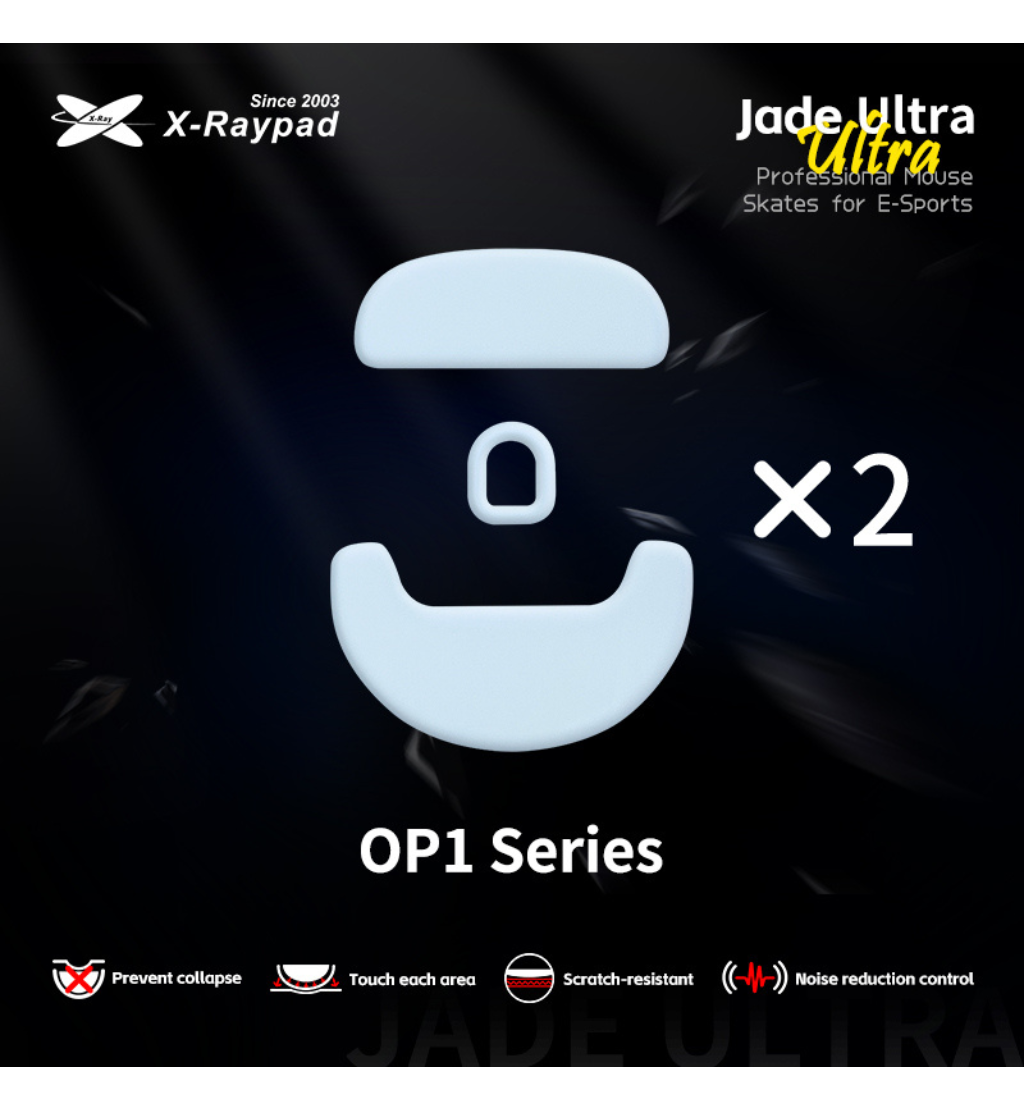 Buy X-Raypad Jade Ultra Series Mouse Feet (Skates) - Endgame Gear OP1 ...