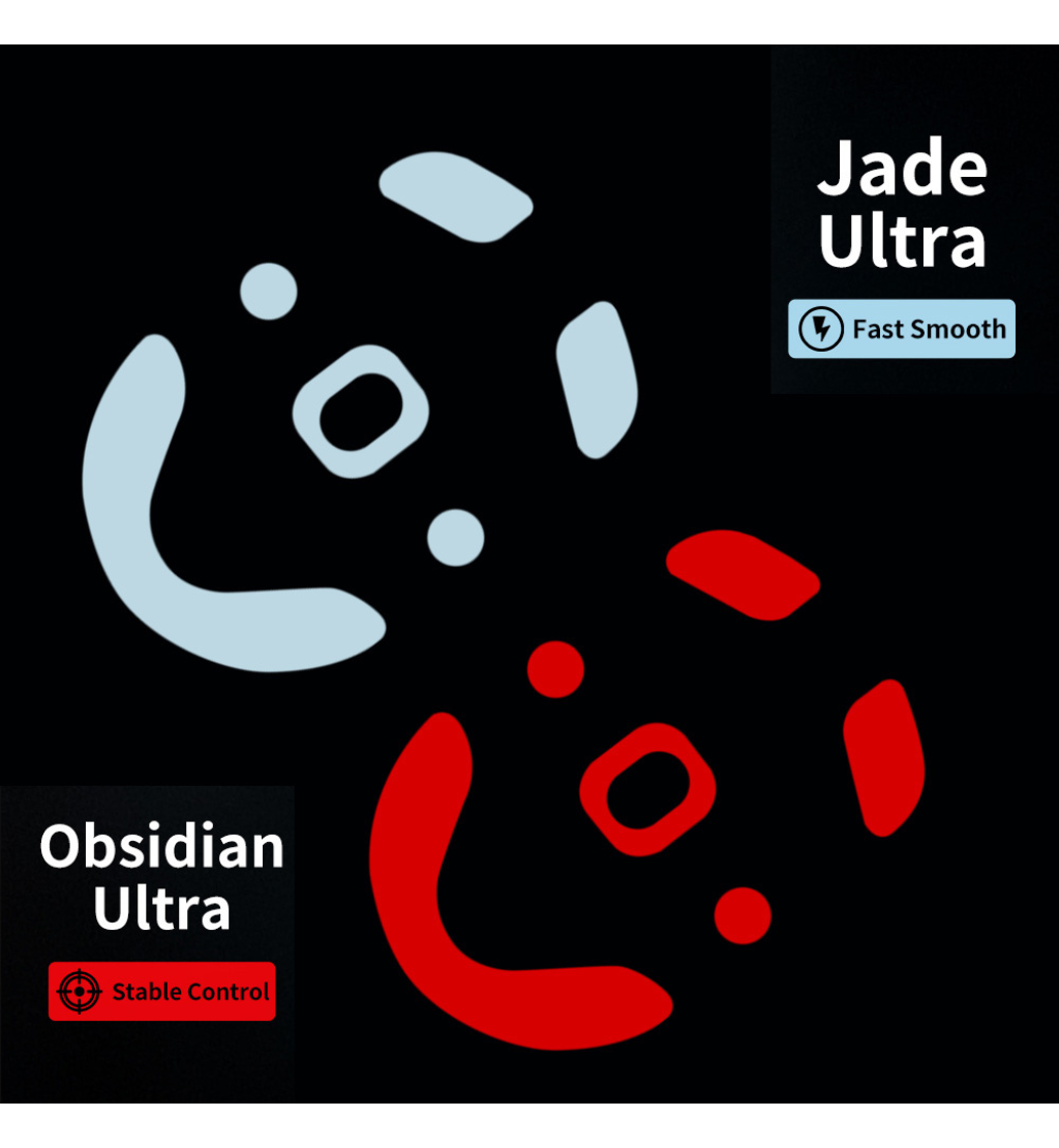 Buy X-Raypad Jade Ultra Series Mouse Feet (Skates) - Lamzu Maya X (Set ...