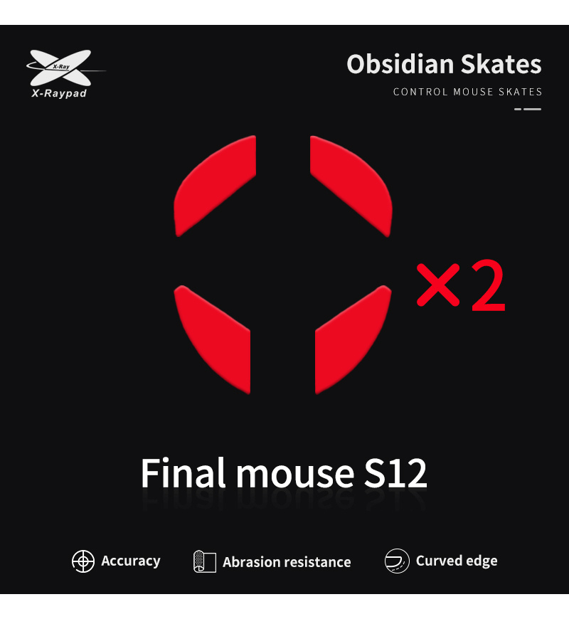 Buy X-Raypad Obsidian Mouse Feet (Skates) - Finalmouse UL2 Cape Town ...